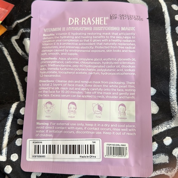 Skincare | Dr Rashes Face Mask | Poshmark